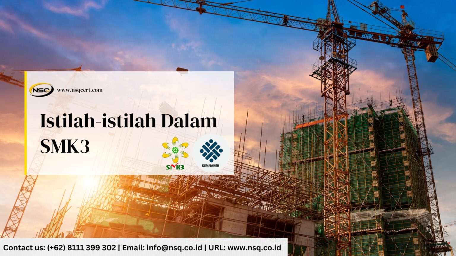 Istilah-istilah Penting Dalam SMK3 Kemnaker - Lembaga Sertifikasi ...